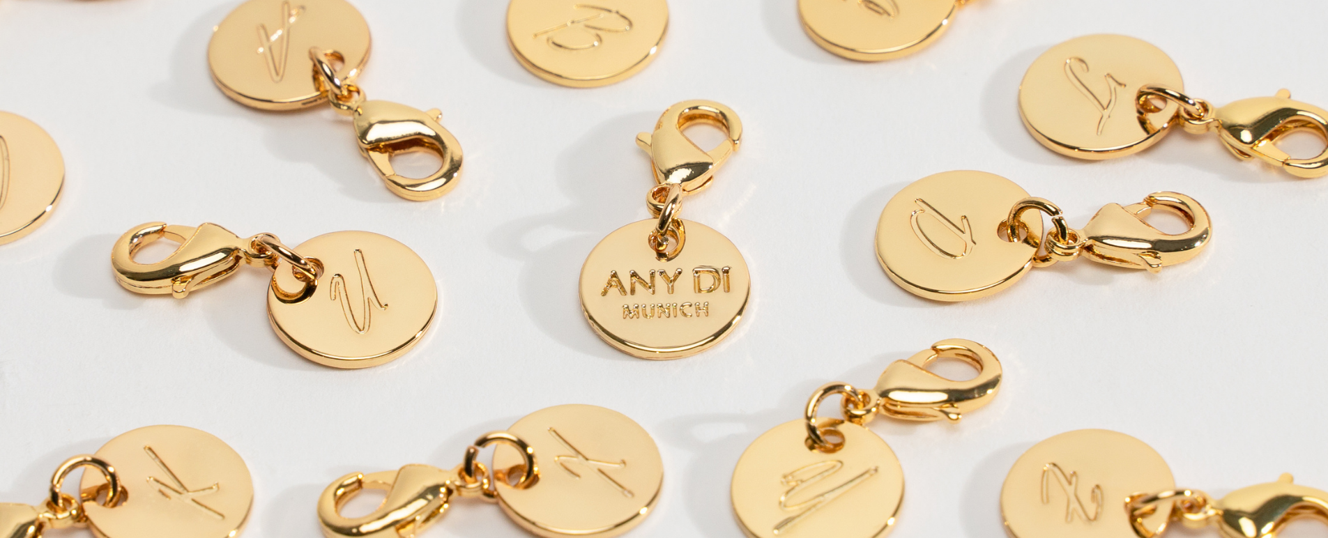 Letter Charm Gold | Silver | ANY DI Munich